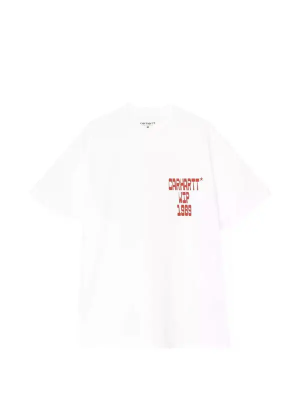 Carhartt Work In Progress S/s Blocks Printed T-shirt - White