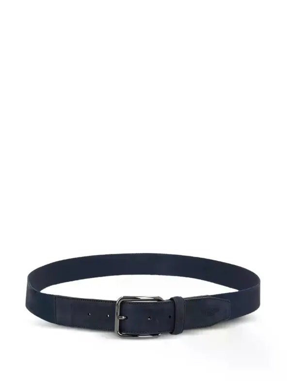 BOSS Logo-print Belt - Blue