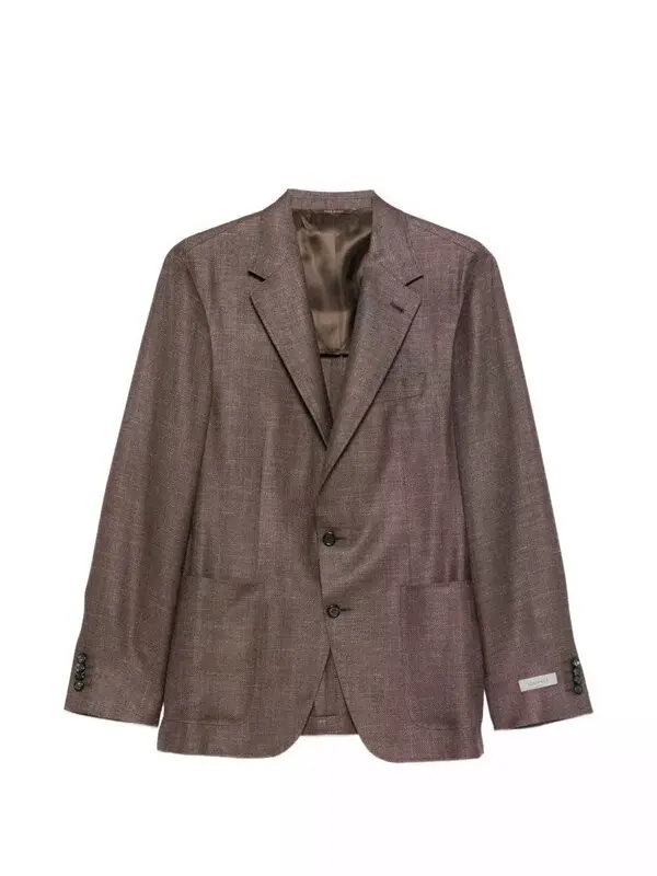 Canali Kei Notched-lapel Blazer