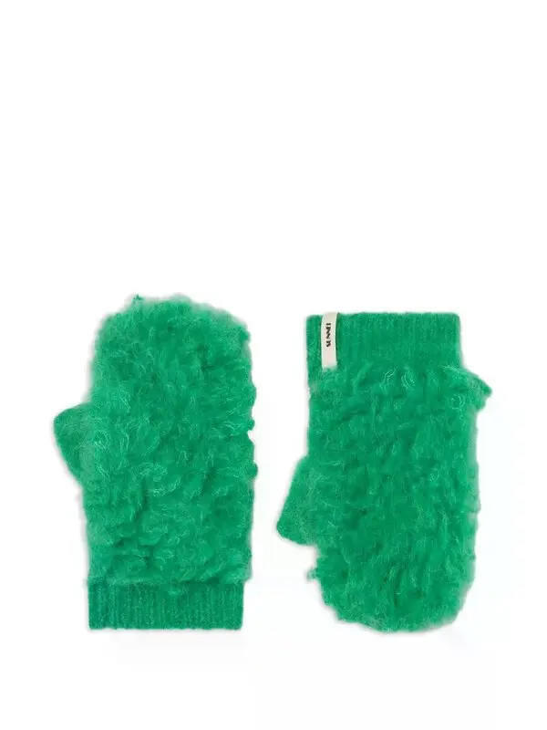 Sunnei Yeti Gloves - Green