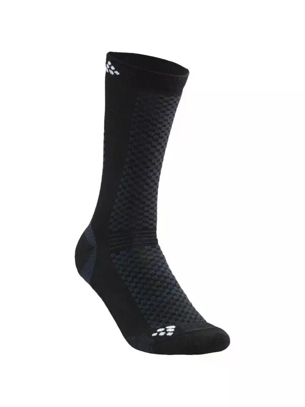 CRAFT Logo Detail Socks - Black