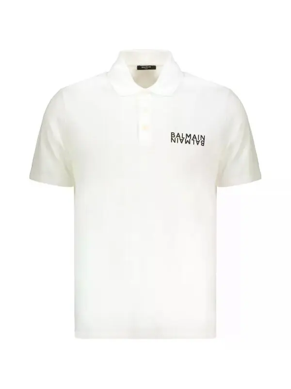 Balmain Cotton Polo Shirt