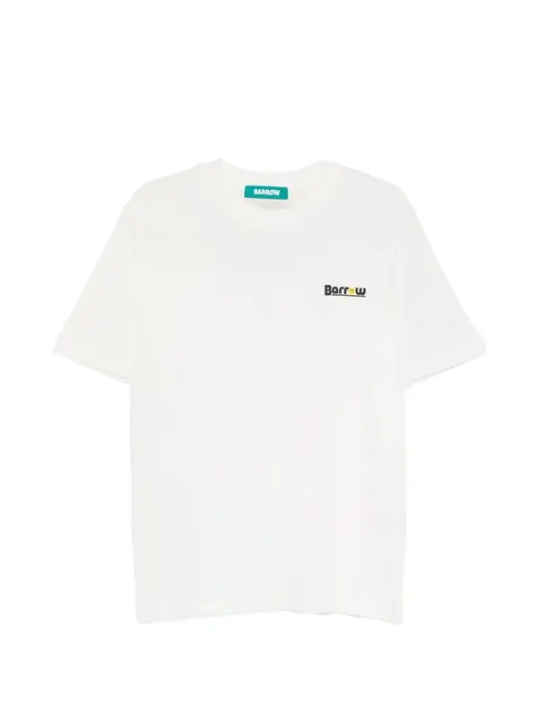 BARROW Printed T-shirt - White