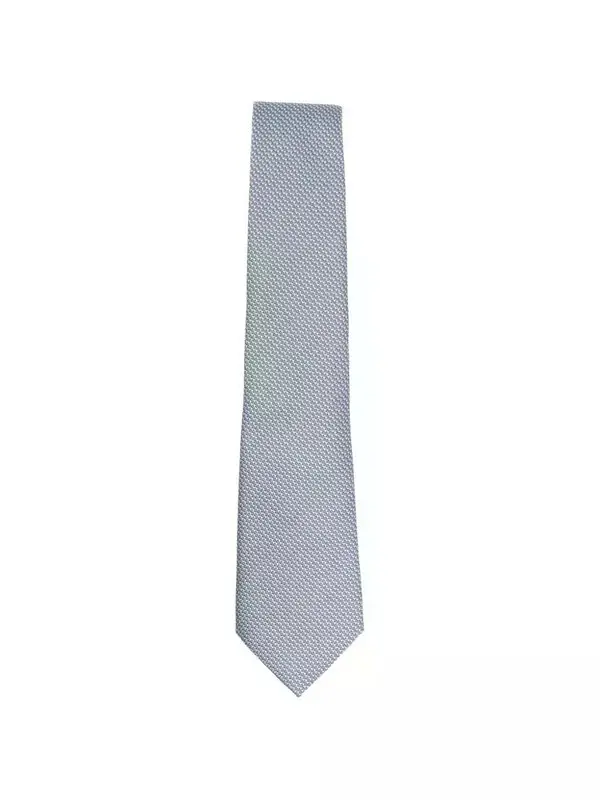 Giorgio Armani Textured Neck Tie - Blue