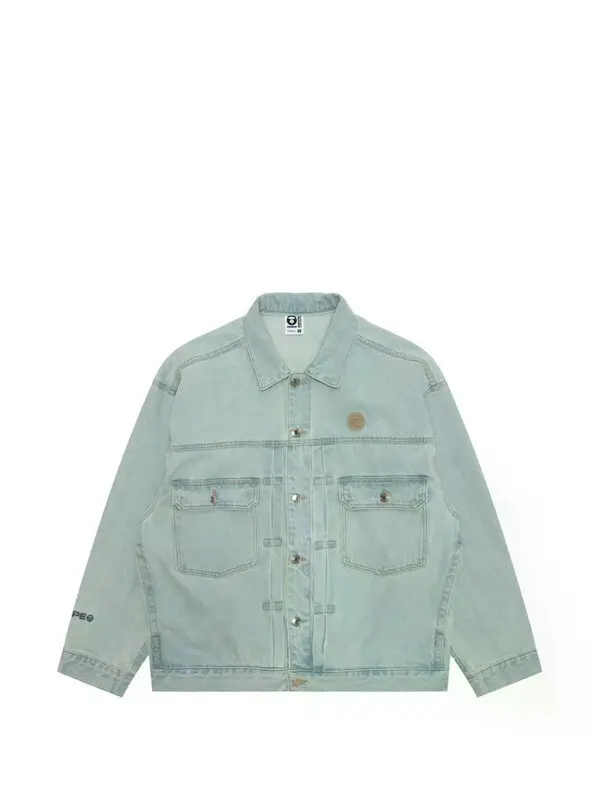 AAPE BY *A BATHING APE Hooded Denim Jacket