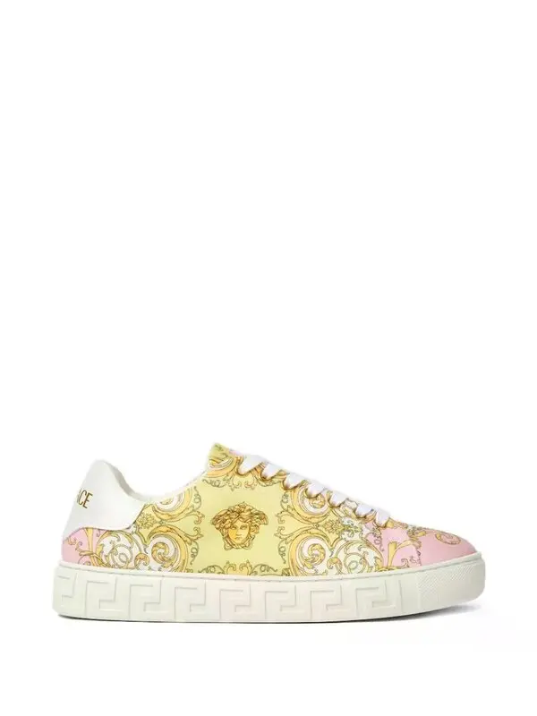 Versace Pattern Platform Sneakers