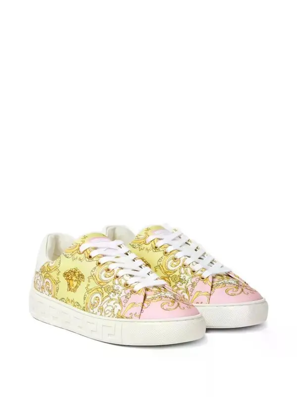 Versace Pattern Platform Sneakers