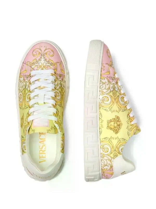 Versace Pattern Platform Sneakers