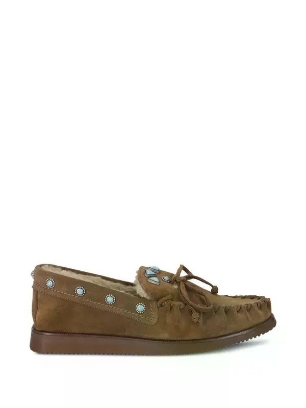 FORTELA Lakota Suede Loafers