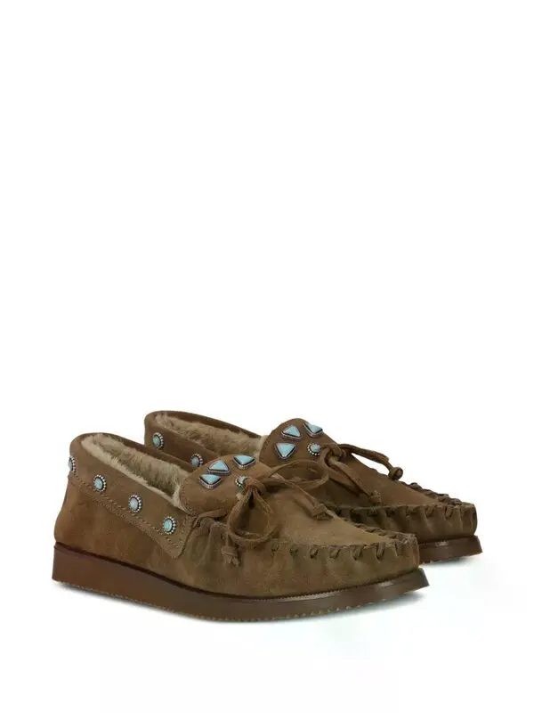 FORTELA Lakota Suede Loafers