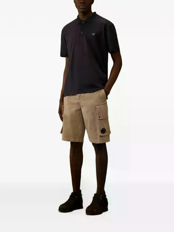C.P. COMPANY 70/2 Mercerized Jersey Gasato Short Sleeve Polo
