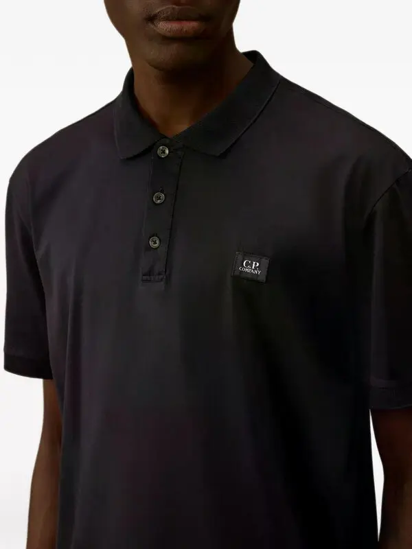C.P. COMPANY 70/2 Mercerized Jersey Gasato Short Sleeve Polo