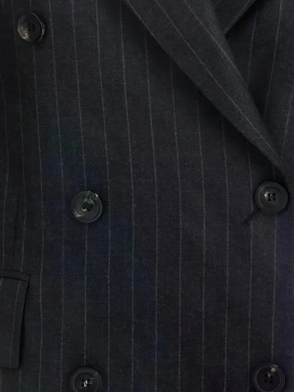 FERRAGAMO Pinstripe Wool Blazer