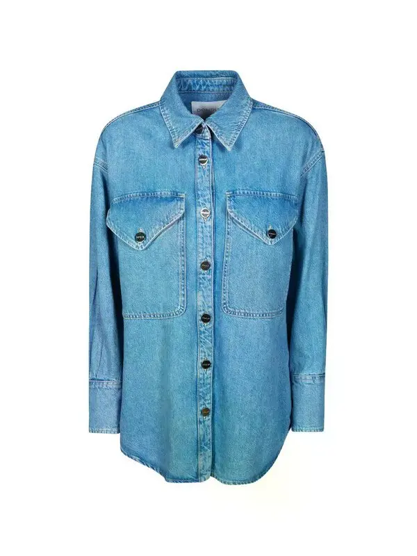 DONDUP Buttoned-pocket Denim Shirt