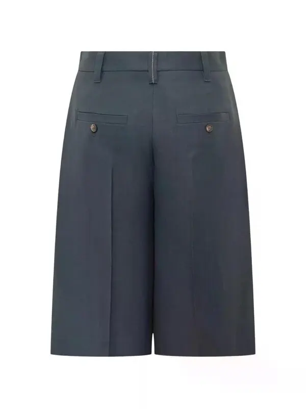 Brunello Cucinelli Pleated Knee-length Shorts