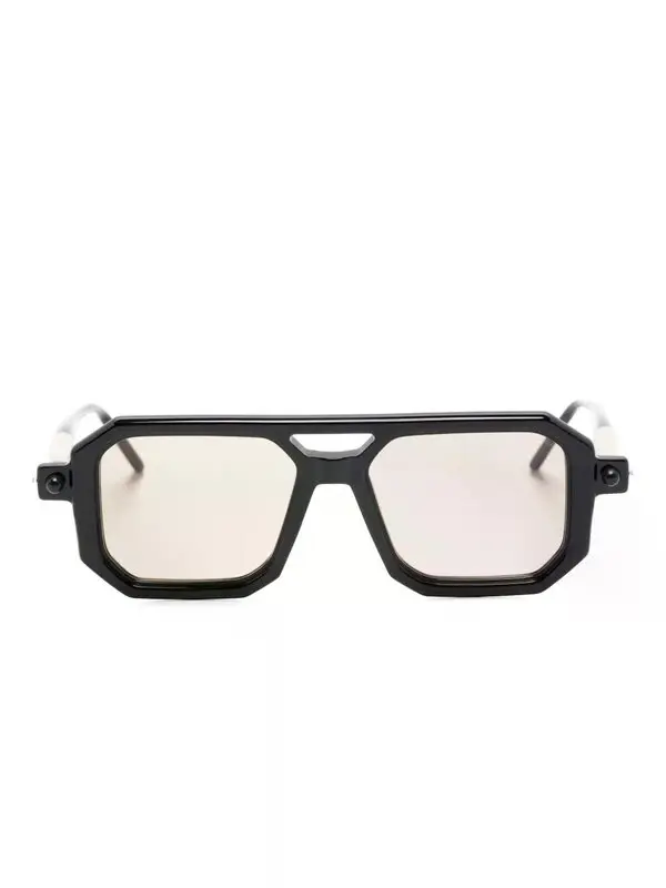 KUBORAUM Geometric Frame Glasses - Black