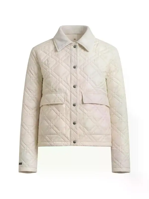 Peserico Quilted Collared Jacket