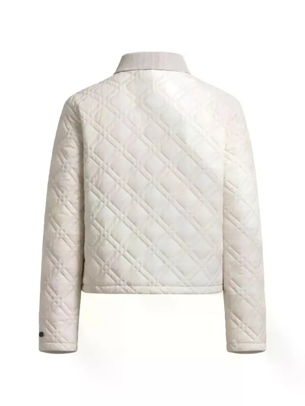 Peserico Quilted Collared Jacket