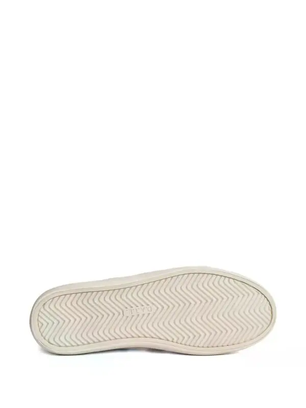 D.a.t.e. Hill Low Stardust Metallic Sneakers - Silver