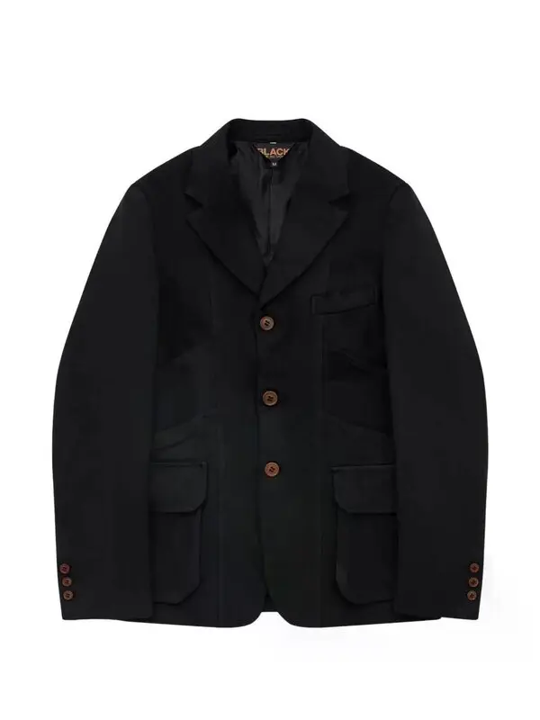 BLACK COMME DES GARÇONS Button Blazer