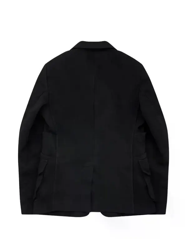 BLACK COMME DES GARÇONS Button Blazer