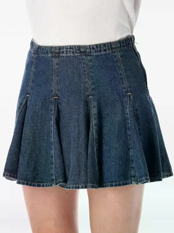 LEVI'S Godet Mini Skirt