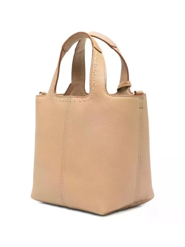 Santoni Leather Tote Bag