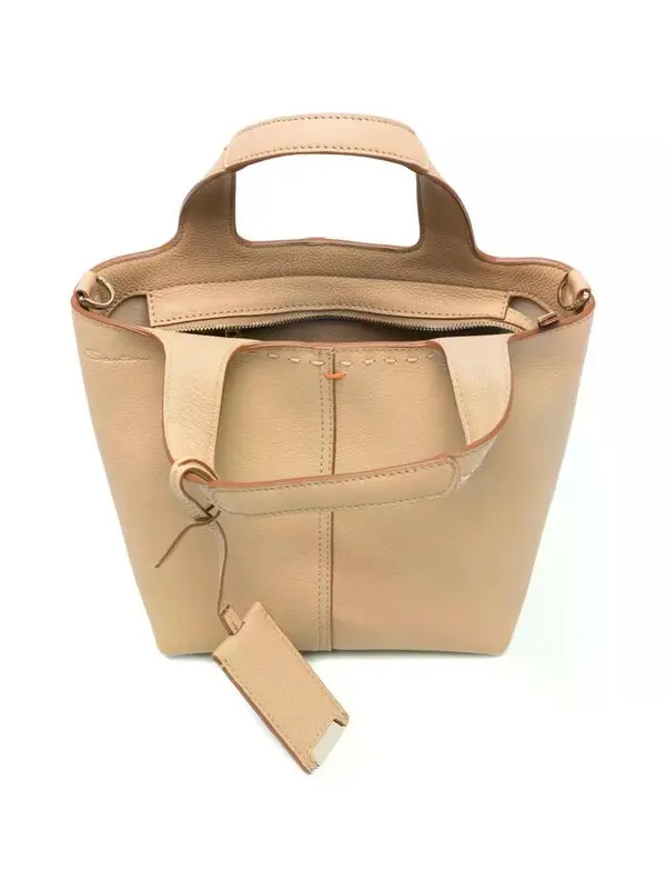 Santoni Leather Tote Bag