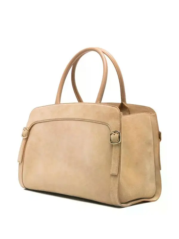 Santoni Suede Tote Bag