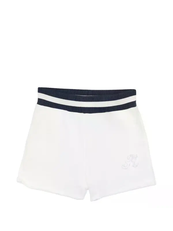AUTRY Logo Detail Cotton Shorts