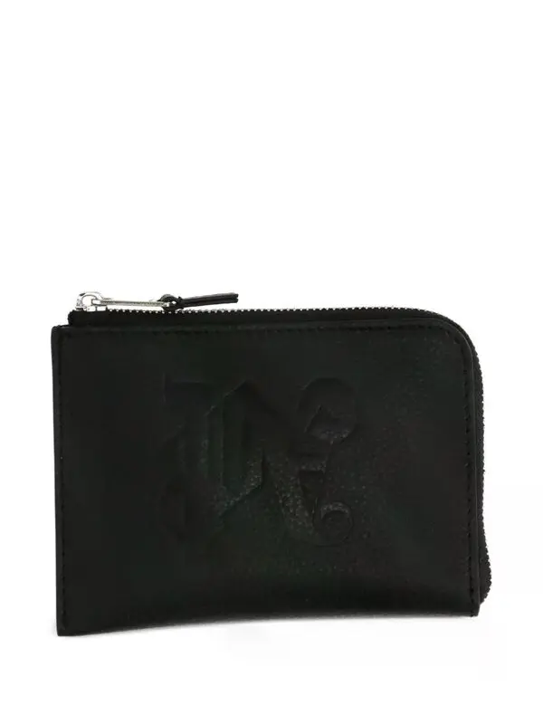 Palm Angels Embossed Cardholder - Black