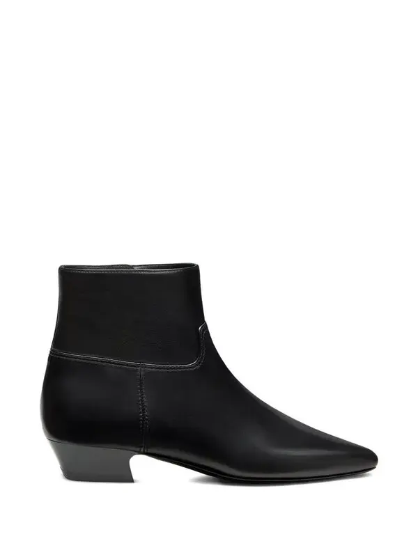 STUART WEITZMAN Stassi Zip Pointed Toe Boots