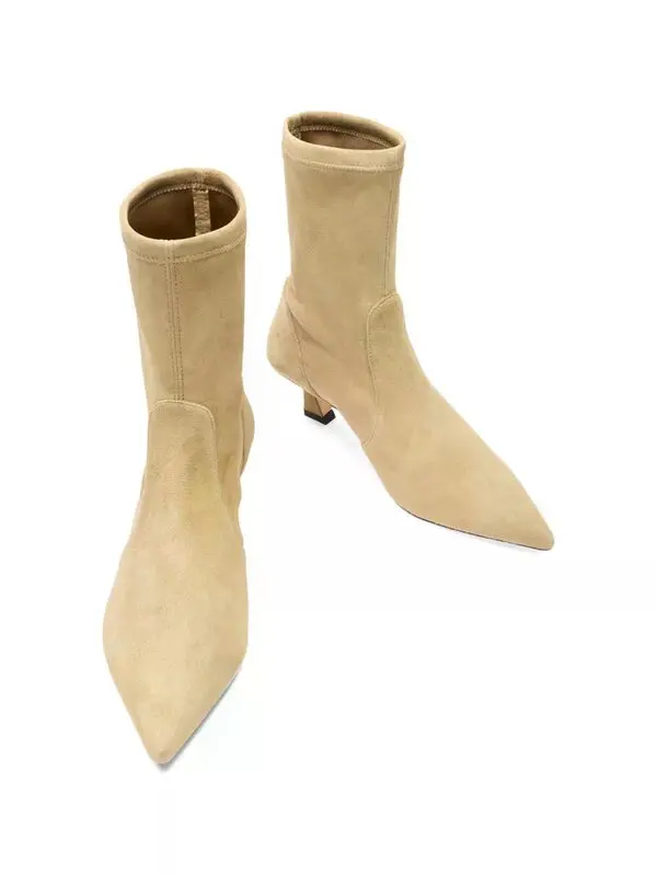 STUART WEITZMAN Vinnie Ankle Boots - Neutrals