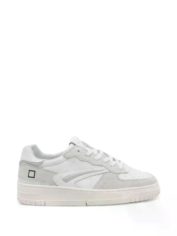 D.a.t.e. Torneo Round-toe Leather Sneakers