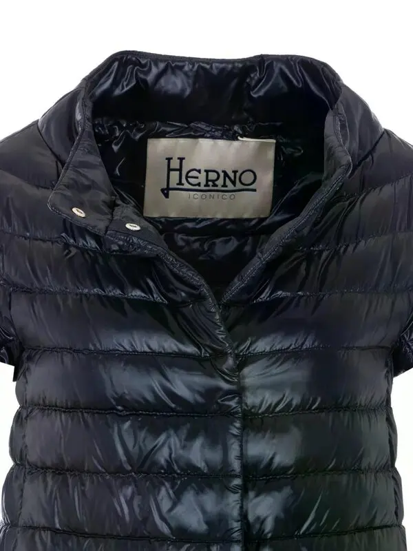Herno Emilia Short-sleeve Quilted Jacket