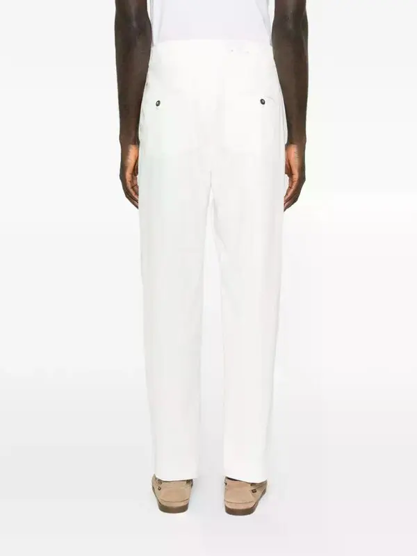 Eleventy Elastic Waist Chino Trousers