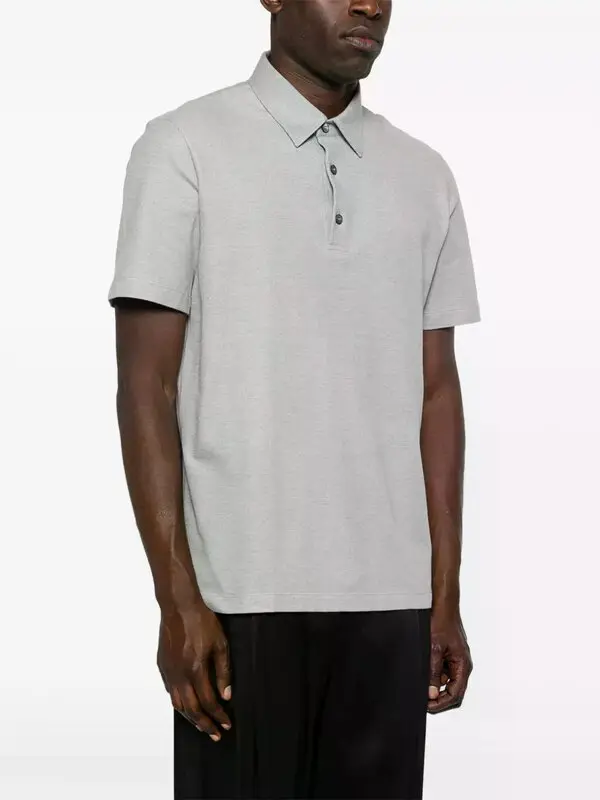 Brioni Buttoned Polo Shirt