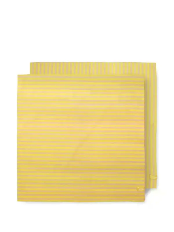 PIP STUDIO Striped Napkins - Yellow