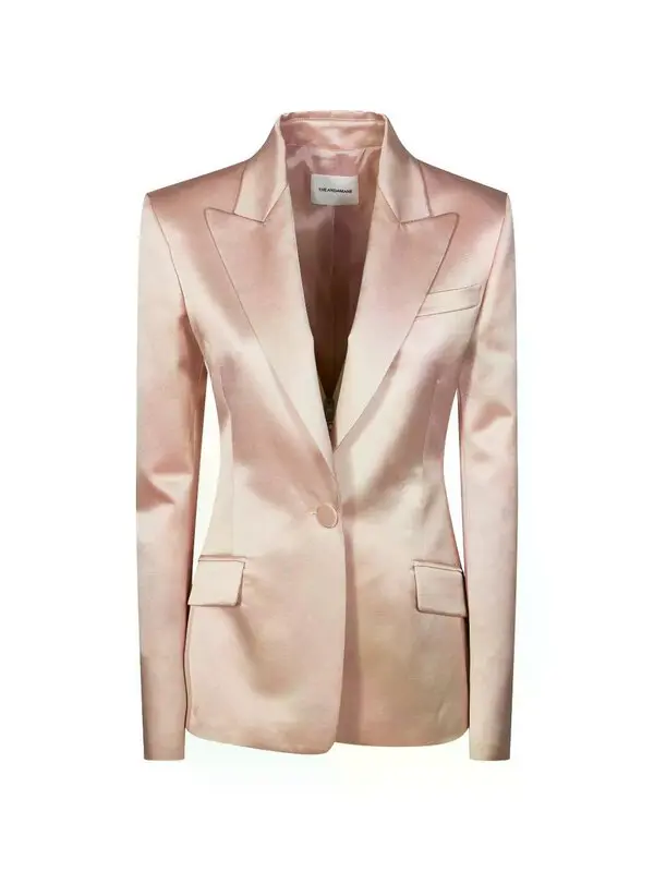 Andamane Bianca Buttoned Blazer
