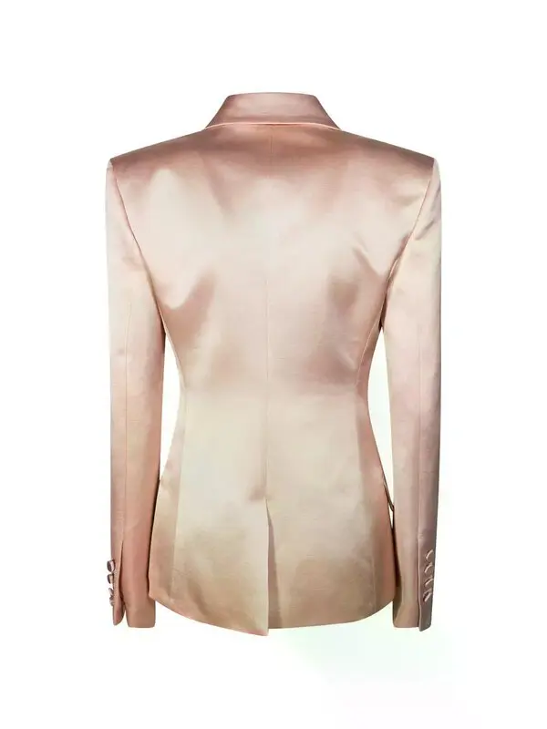 Andamane Bianca Buttoned Blazer