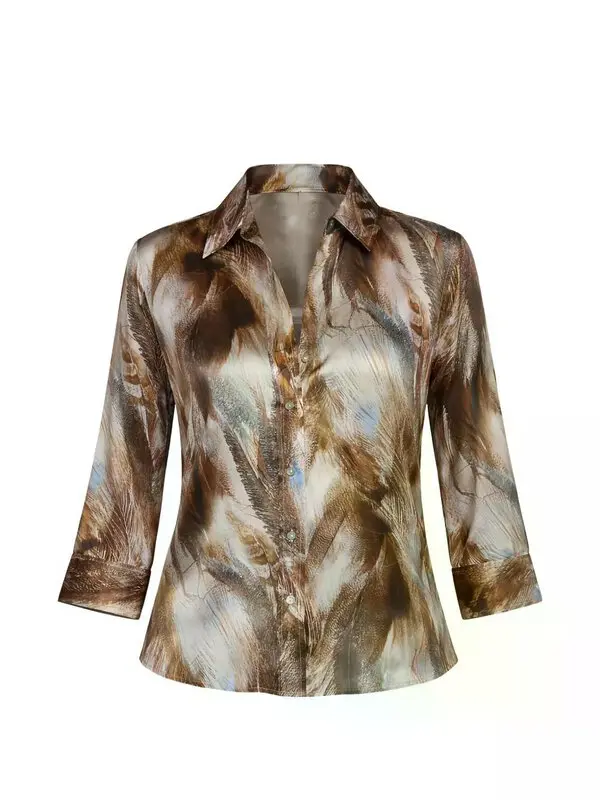 L'Agence Three-quarter Sleeve Shirt