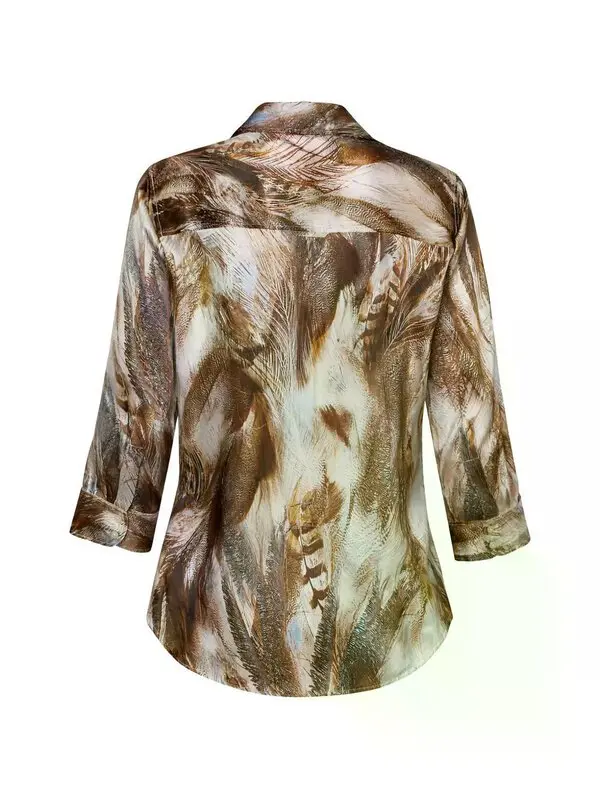L'Agence Three-quarter Sleeve Shirt