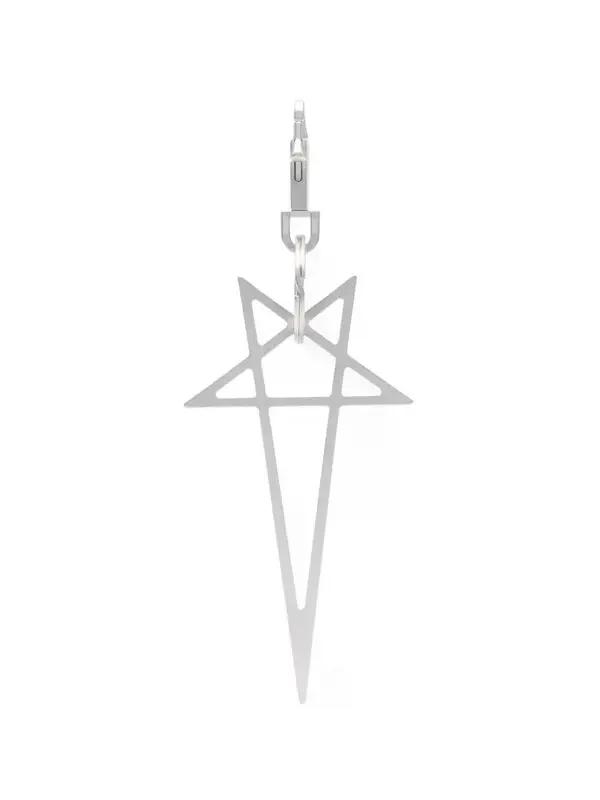 Rick Owens Pentagram Pendant Necklace