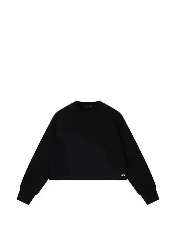 Armani Exchange Cropped Sweatshirt