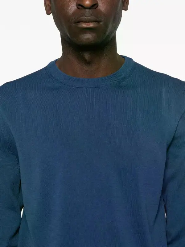 Canali Crew-neck Sweater - Blue