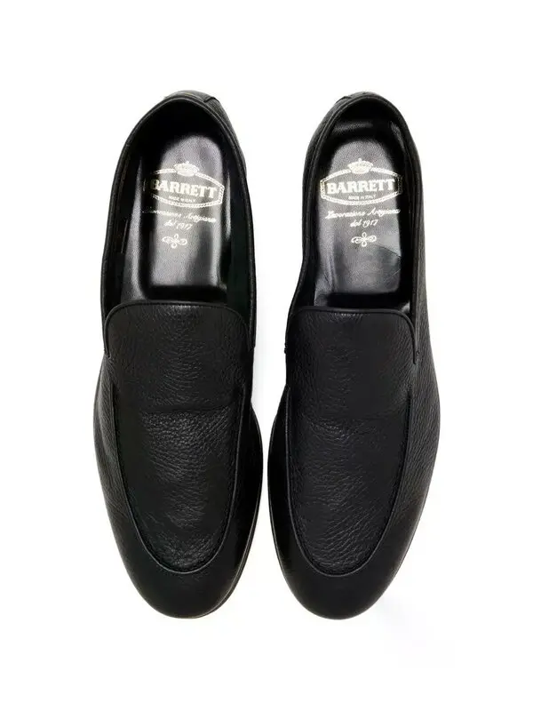 BARRETT Textured Loafers - Black