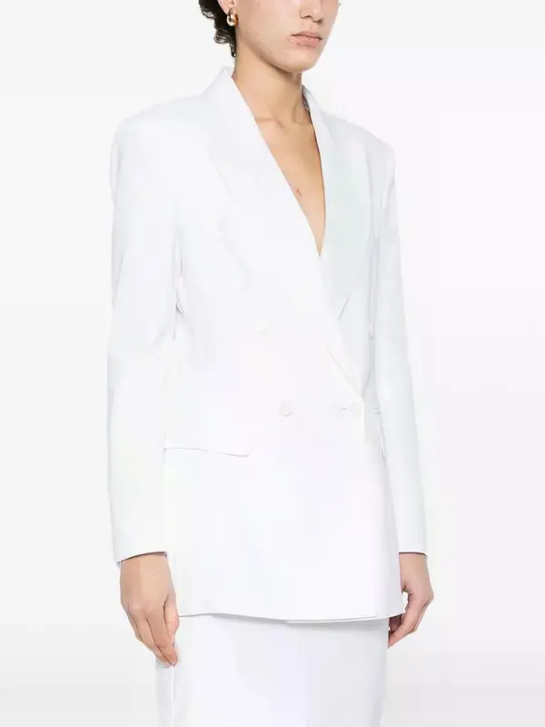Max Mara Pagella Double-breasted Blazer - White