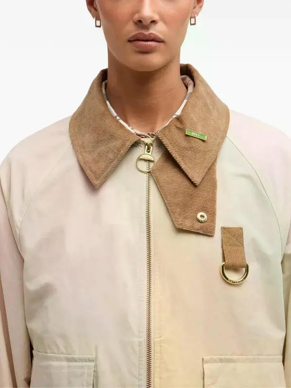 Barbour Icons Spey Corduroy-collar Jacket - Neutrals