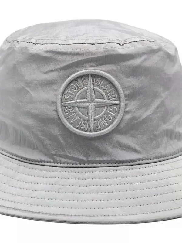 Stone Island Logo Patch Bucket Hat