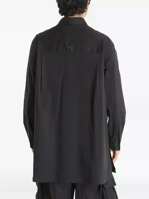Y3 Utility Shirt Jacket - Black